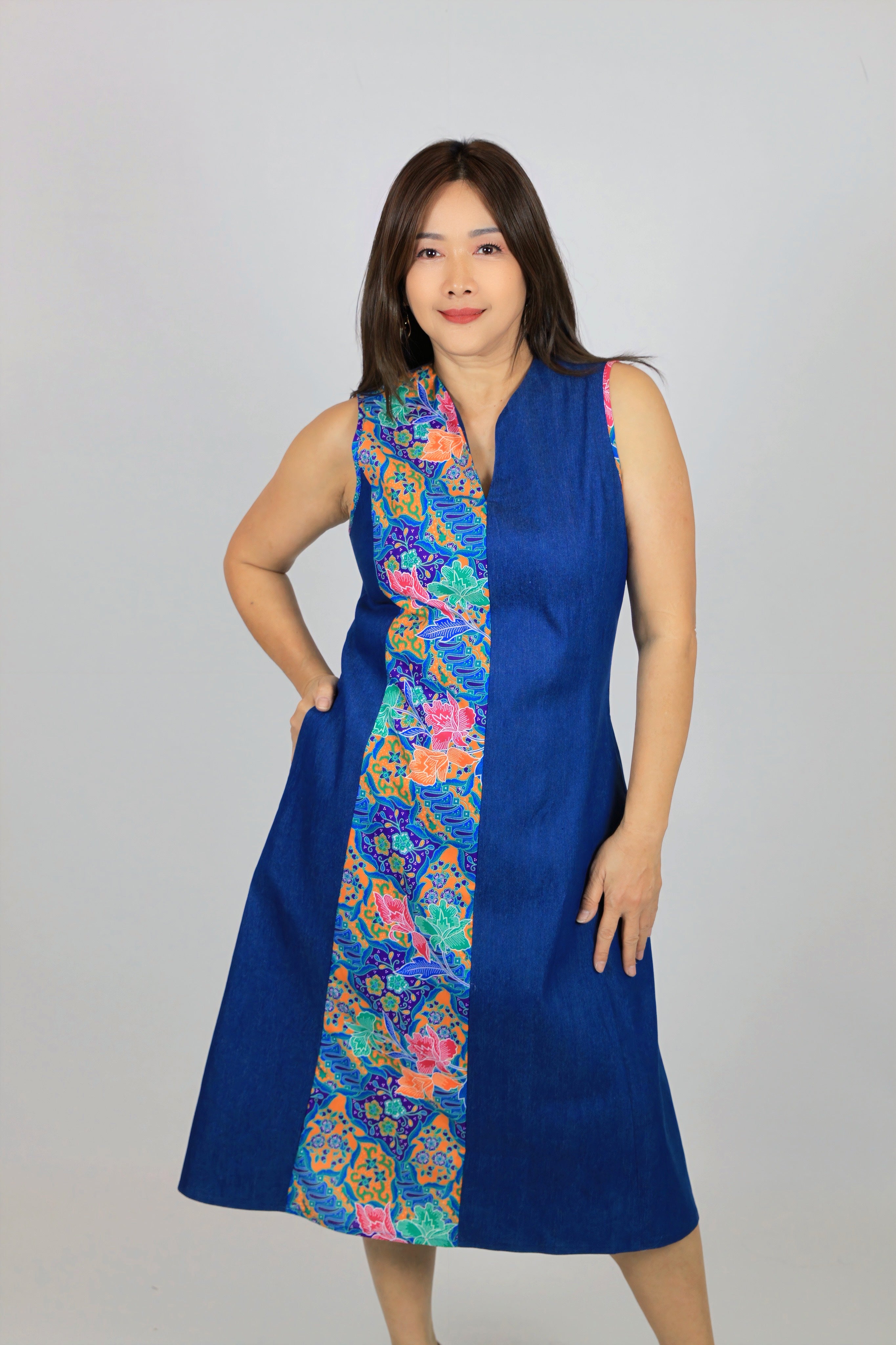 Modern Fortune Panel Dress – Rose of Sharon Singapore