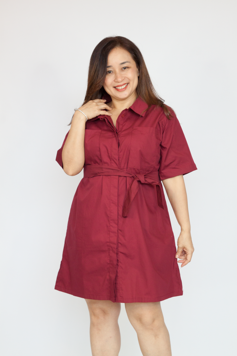 Collared Summer Dress – Rose of Sharon Singapore